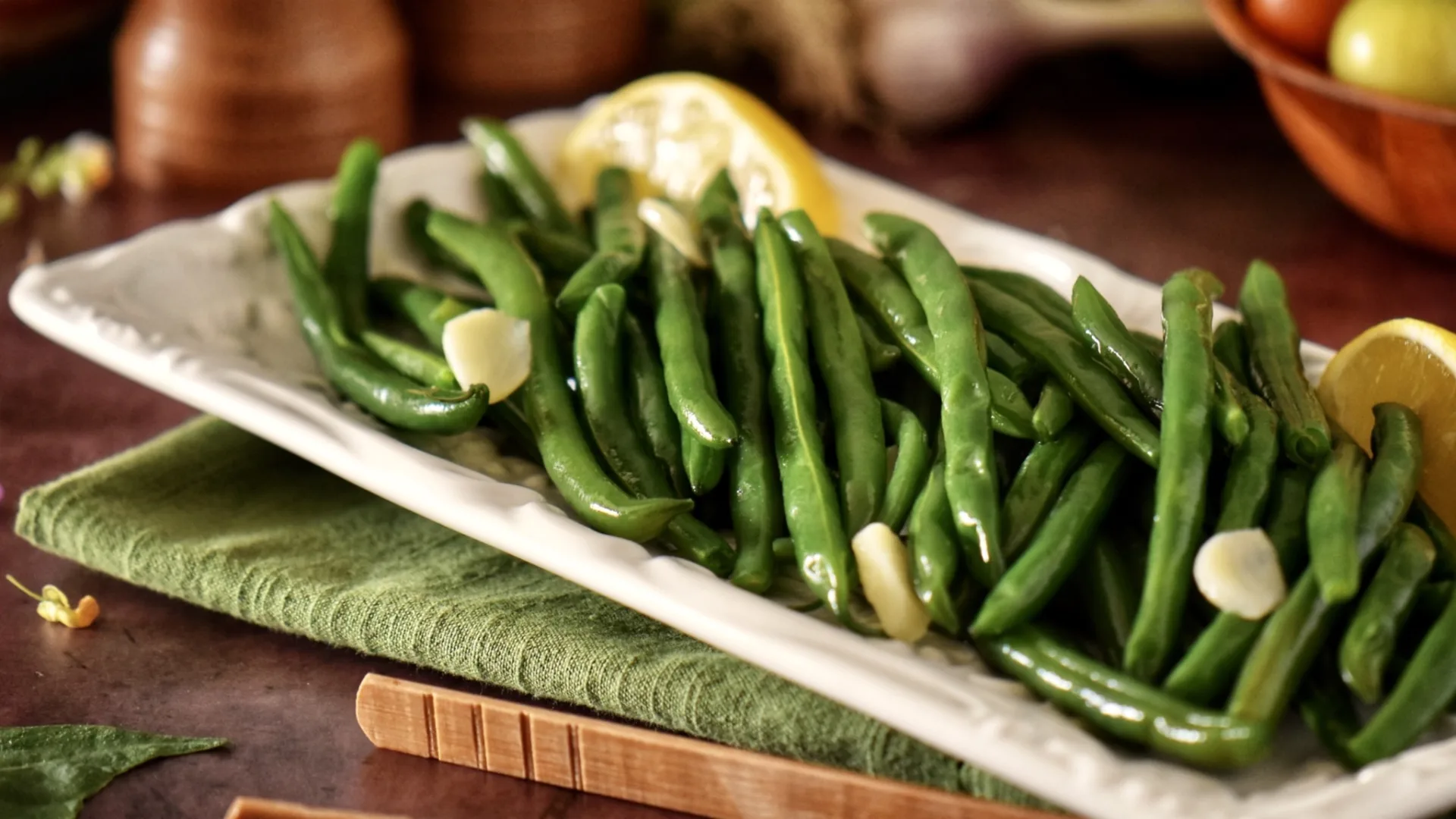 Steamed Haricot Verts | The Healthy Kitchen Miami